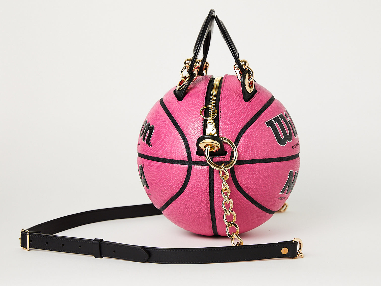 Hot Pink Wilson Basketball Purse – Andrea Bergart Shop